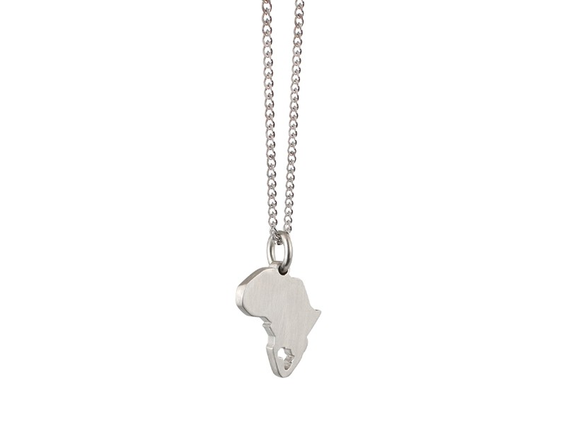African Creative :: Africa in Africa Map Necklace