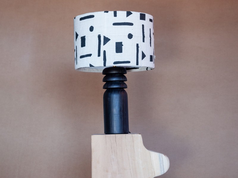African Creative :: Abstract Lamp Base - Small