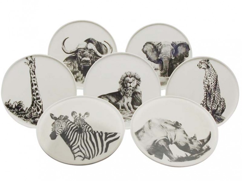 African Creative :: Ceramic Elephant Plate